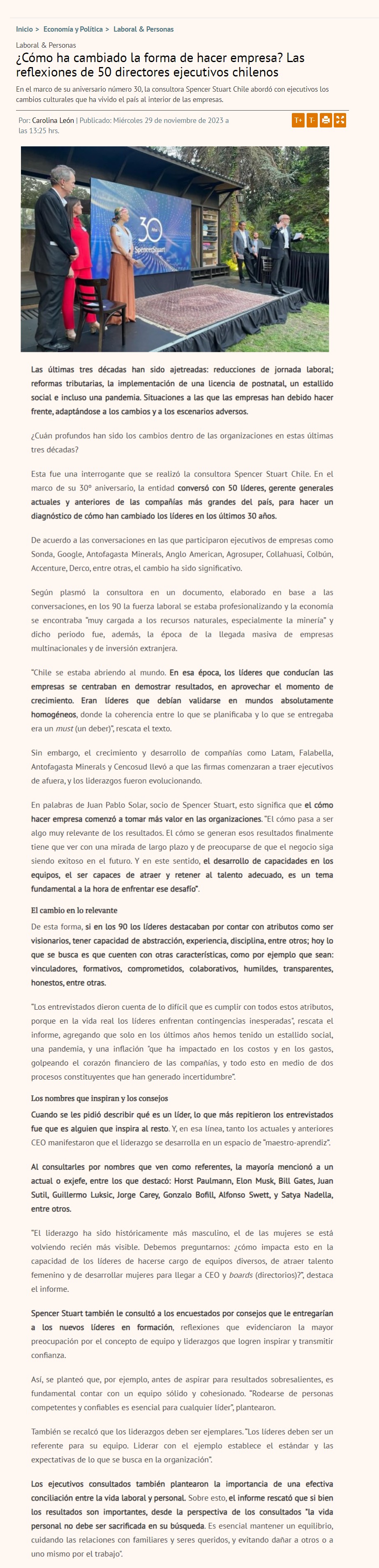 ¿Cómo ha cambiado la forma de hacer empresa? Las reflexiones de 50 ...