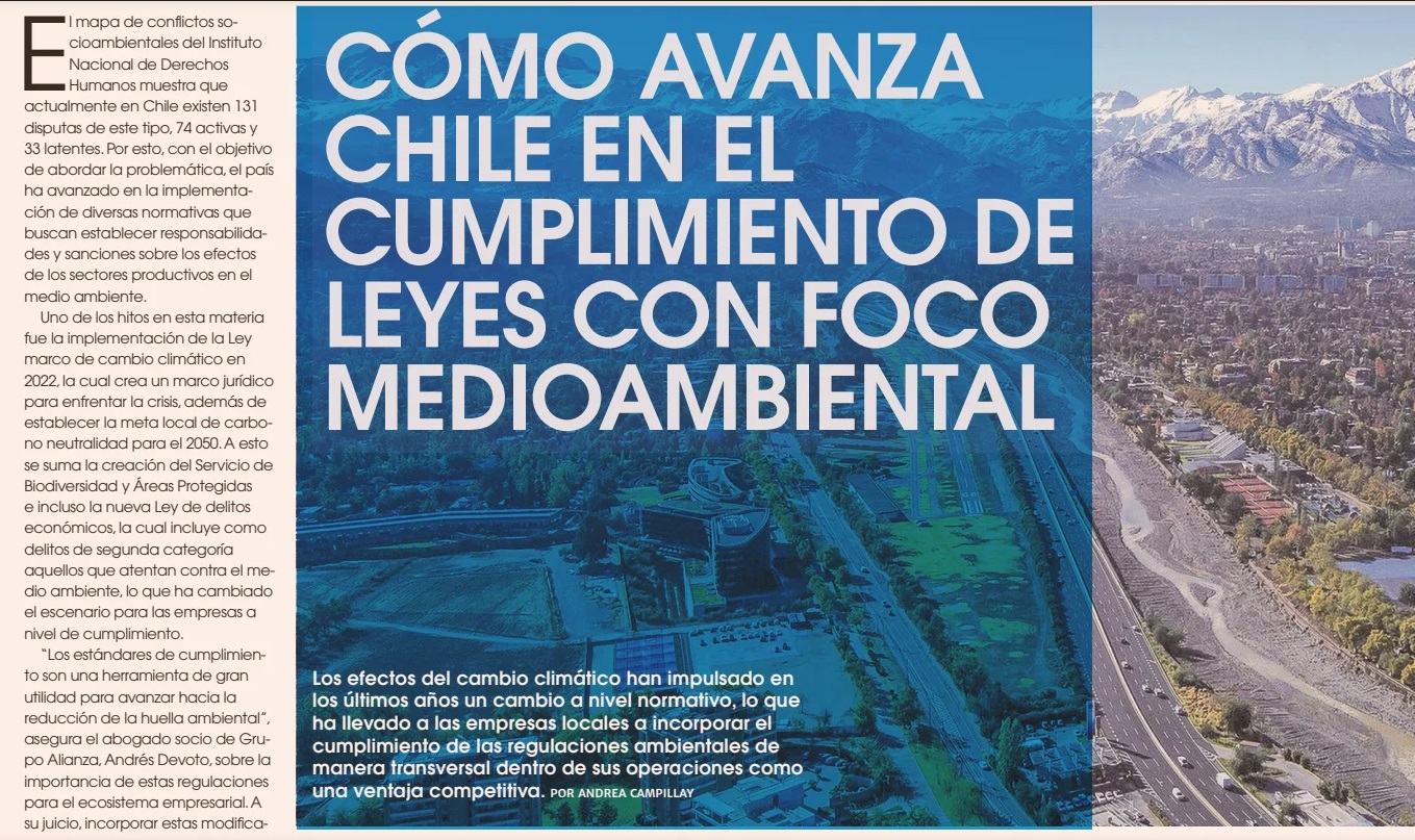 Cómo avanza Chile en el cumplimiento de leyes con foco ambiental ...